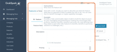 Adding and editing messages - GrokSpark